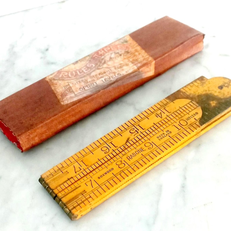 Vintage Ruler Rabone - Etsy