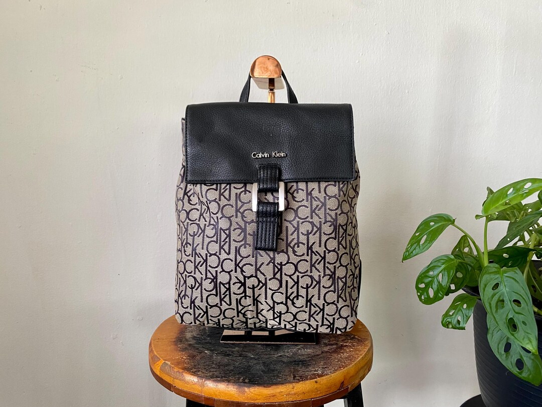 Vintage Calvin Klein Bag Pack Monogram - Etsy