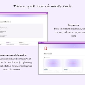 Notion Template Remote Work Planner, Digital Work Planner, Notion ...