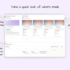 Notion Template Remote Work Planner, Digital Work Planner, Notion ...