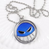 Anime Luffy Ace Swivel Necklace, One Piece Necklace, Reversible ...