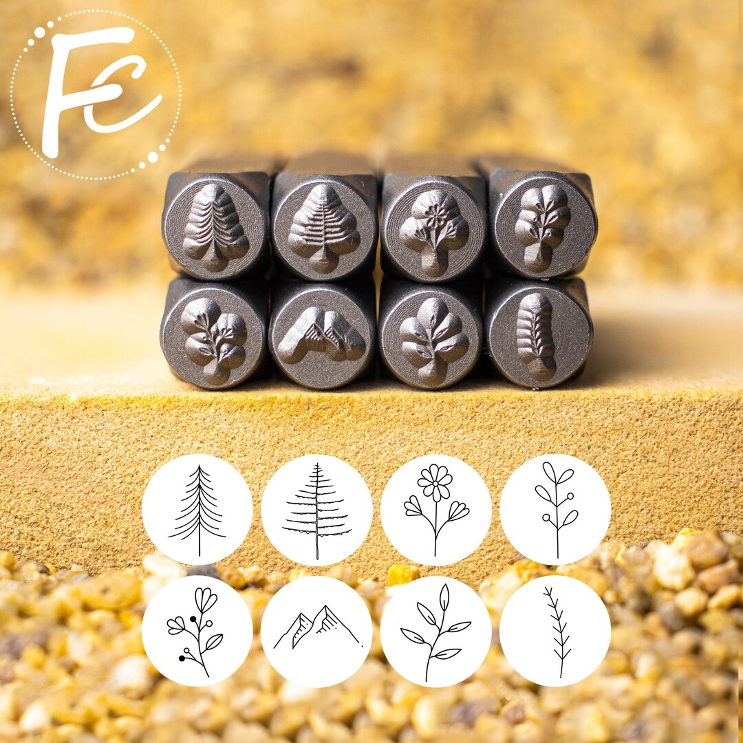 Leaves Stamp,plants and Tree Metal Stamp,custom Metal Stamping,punch ...