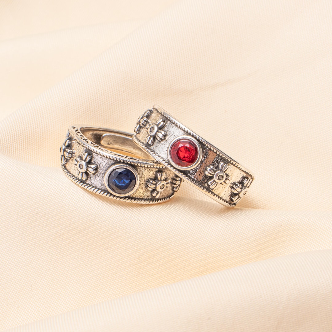 Howls Moving Castle Ring Set, Anime Ring, Couple Ring, Jewellery Ring ...