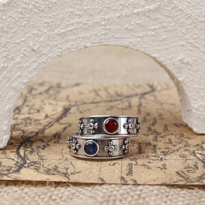 Howls Moving Castle Ring Set, Anime Ring, Couple Ring, Jewellery Ring ...