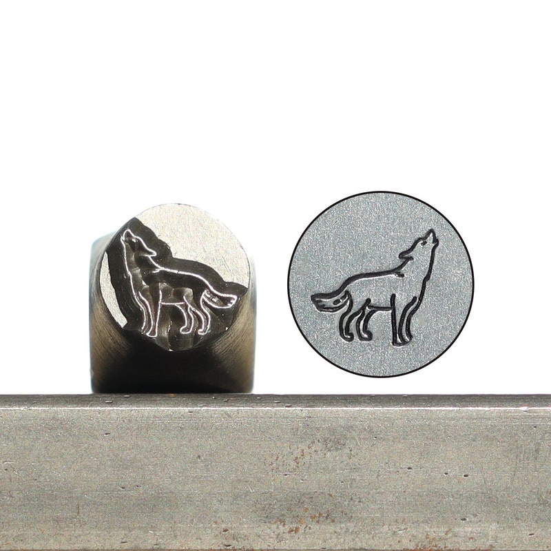 Wolf Stamp - Etsy