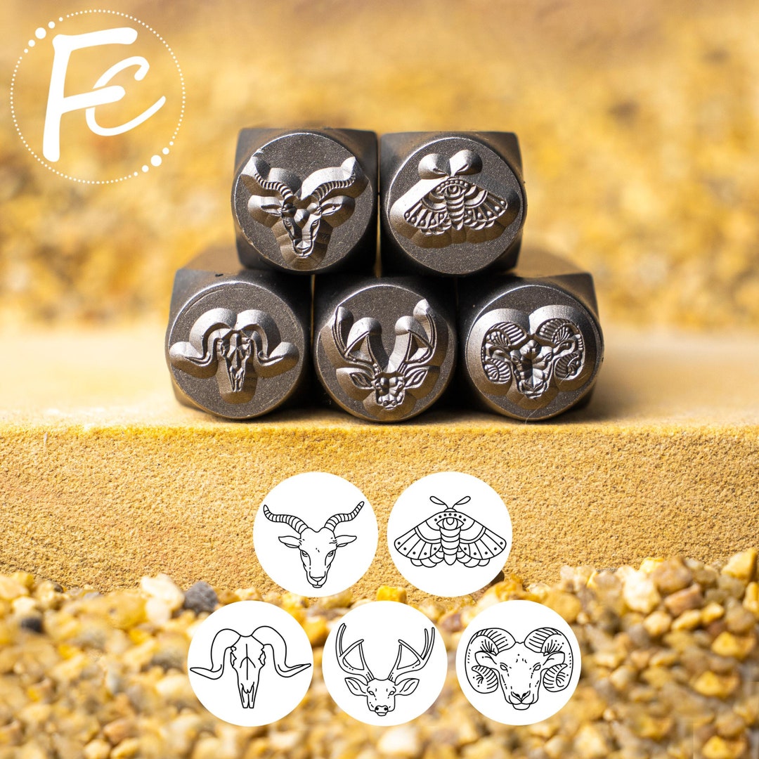 Animal Head Metal Stamp, Metal Stamp,custom Metal Stamping,metal Punch ...