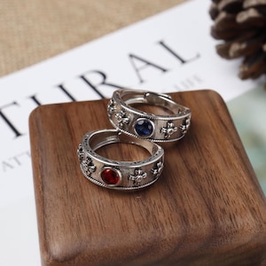 Howls Moving Castle Ring Set, Anime Ring, Couple Ring, Jewellery Ring ...
