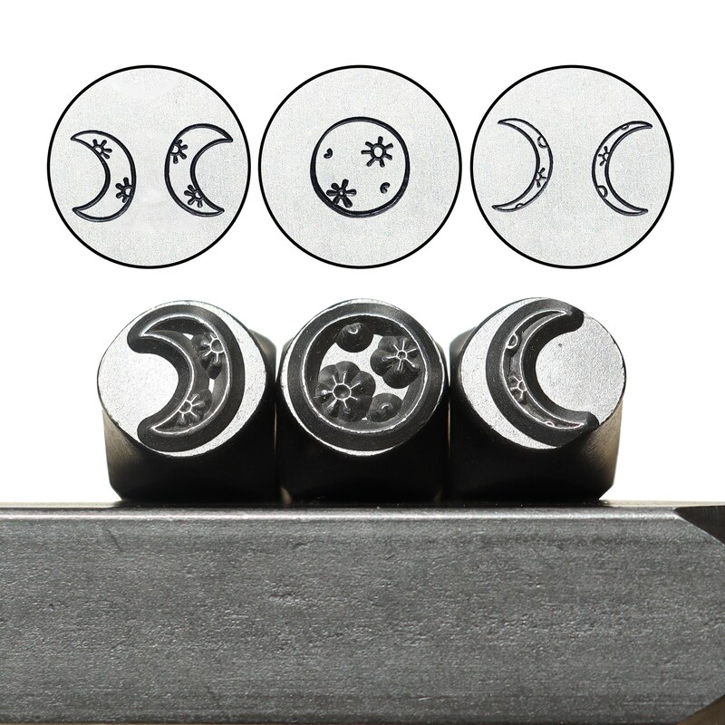 Moon Stamp - Etsy