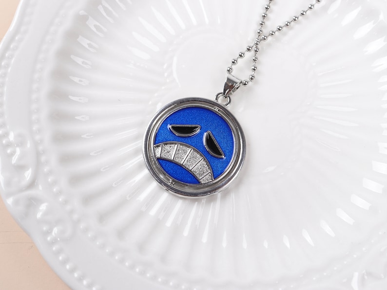 Anime Luffy Ace Swivel Necklace, One Piece Necklace, Reversible ...