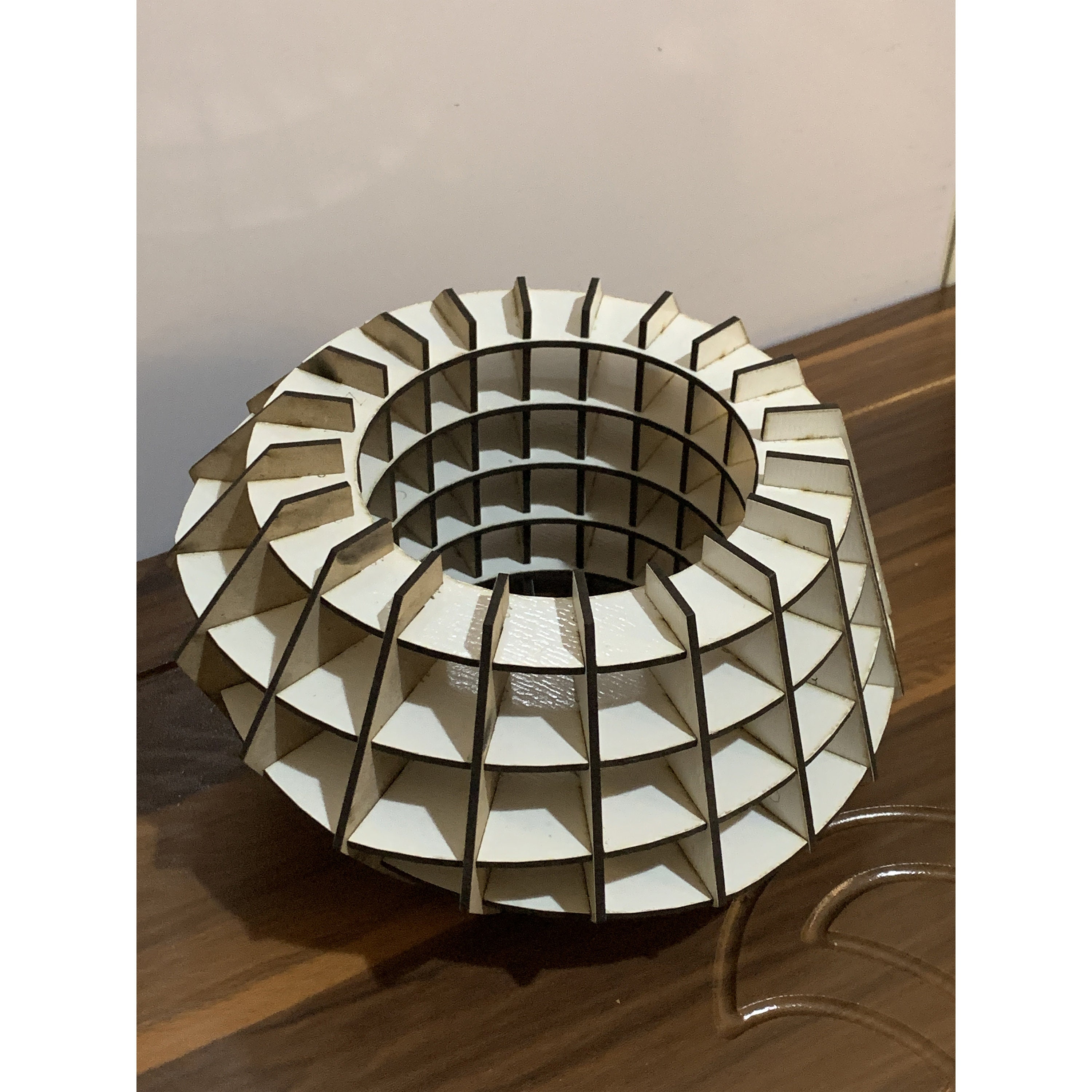 Flower Pot ,parametric Pot ,wooden Flower Pot,handmade Pot,lasercut Pot ...