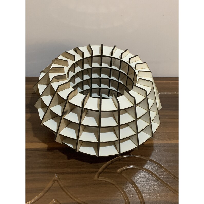 Flower Pot ,parametric Pot ,wooden Flower Pot,handmade Pot,lasercut Pot ...