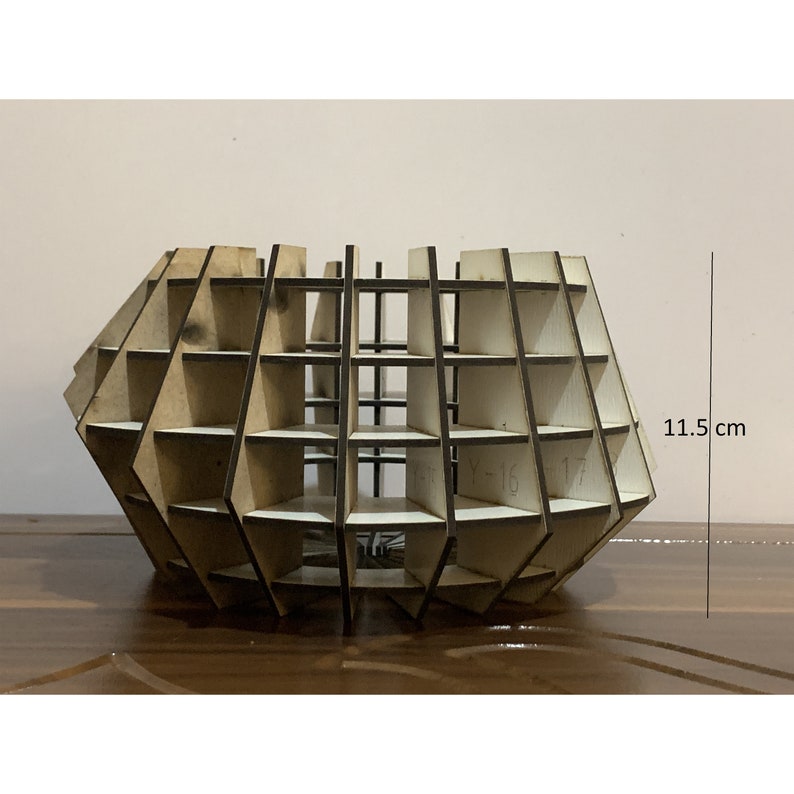 Flower Pot ,parametric Pot ,wooden Flower Pot,handmade Pot,lasercut Pot ...