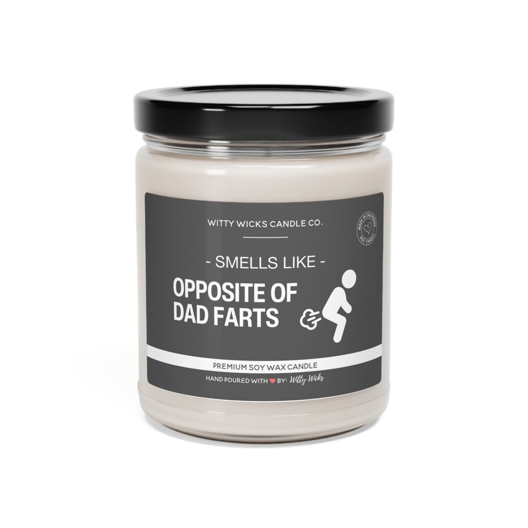 Dad Fart Candle, Light When Dad Farts, Funny Candle Gift Ideas, Gift ...