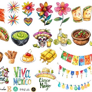 Cinco De Mayo Clipart, Fiesta Mexicana PNG, Mexican Party Decor ...
