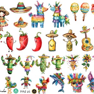 Cinco De Mayo Clipart, Fiesta Mexicana PNG, Mexican Party Decor ...