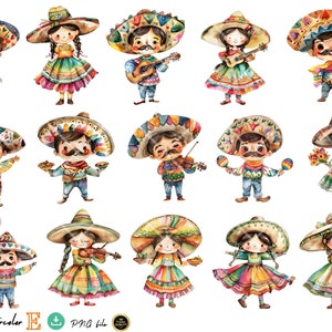 Cinco De Mayo Clipart, Fiesta Mexicana PNG, Mexican Party Decor ...