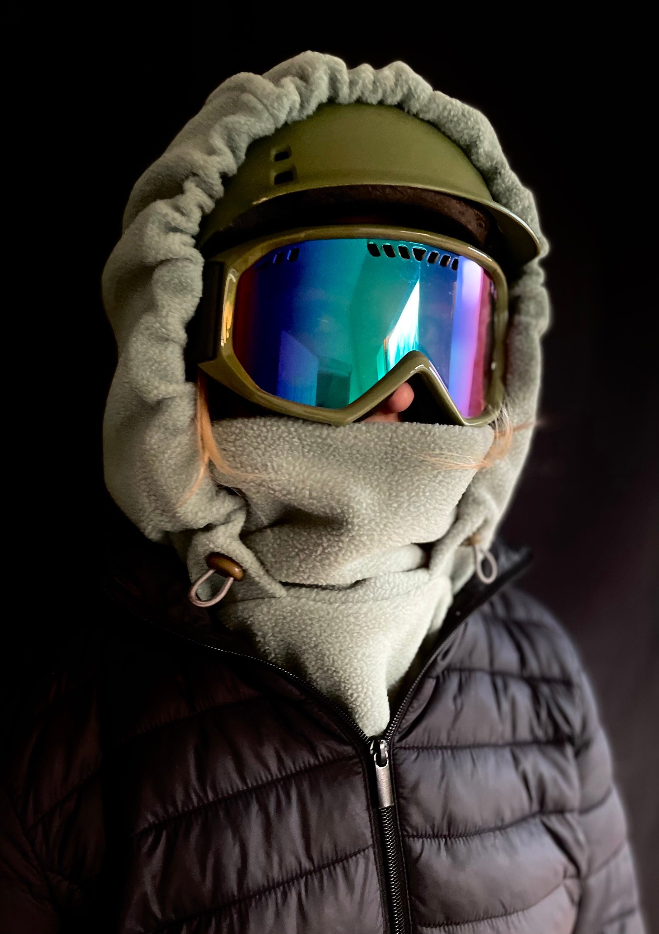 Over-helmet Ski Hood – Sage - Etsy
