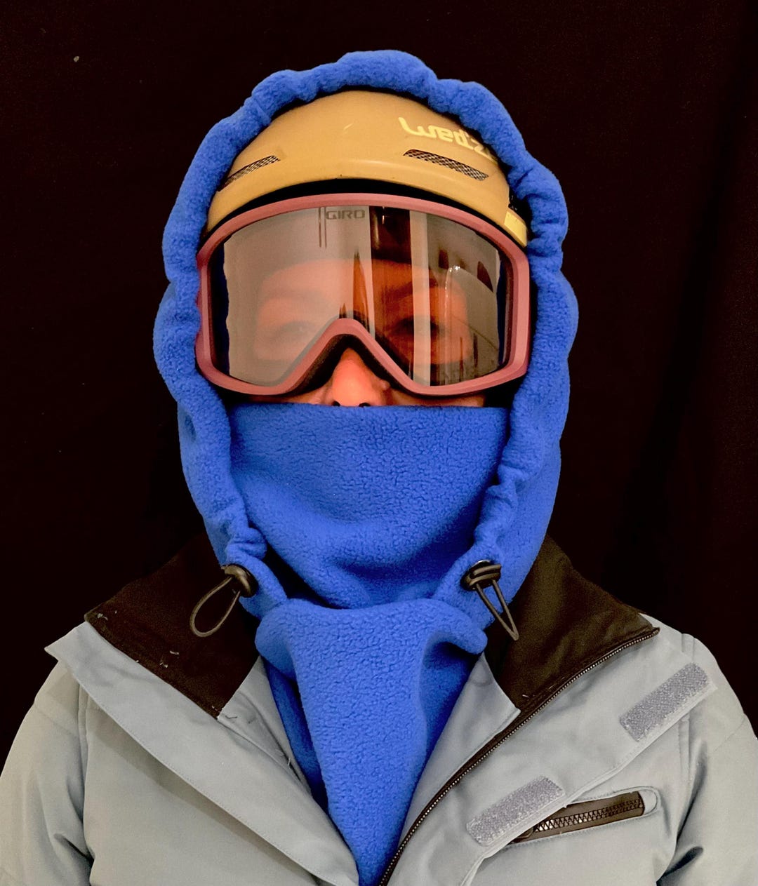 Over-helmet Ski Hood Blueberry - Etsy