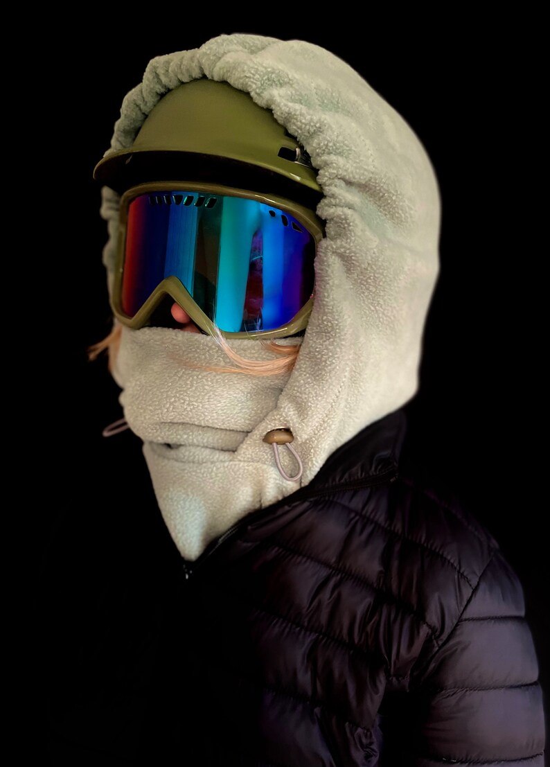 Over-helmet Ski Hood – Sage - Etsy