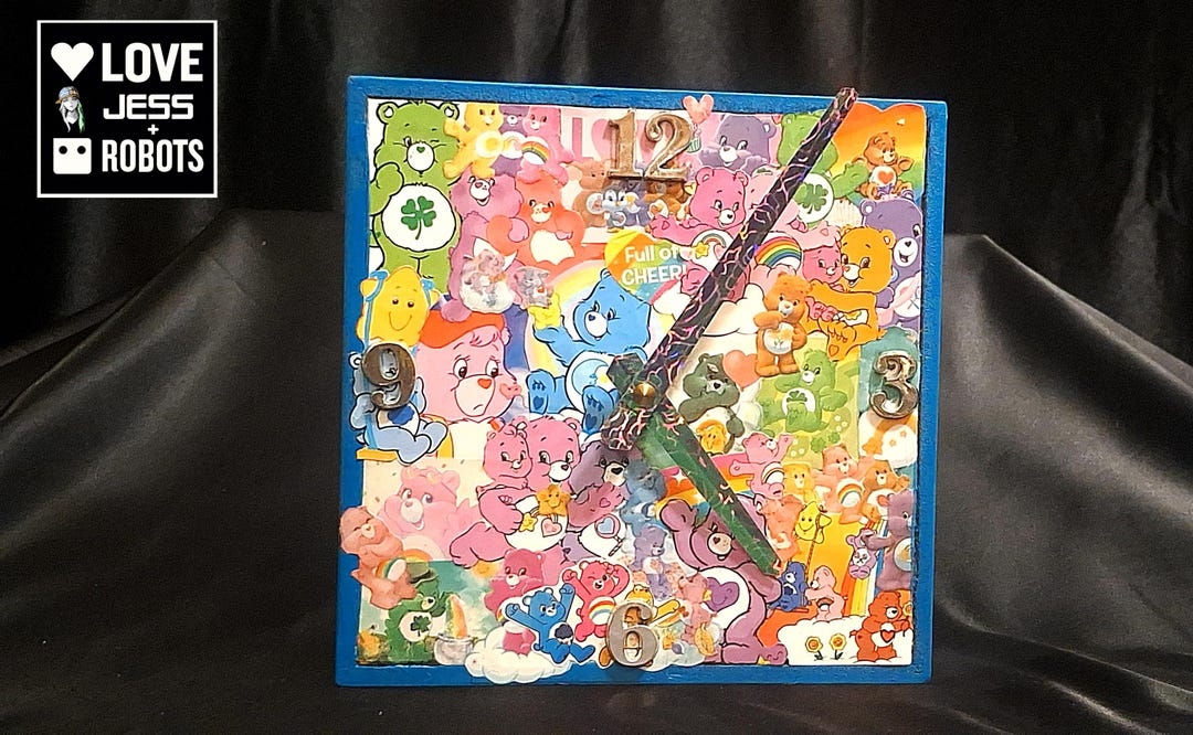 Care Bear Clock - Etsy