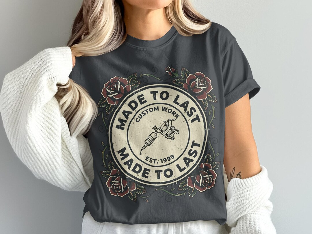 Traditional Tattoo Artist Comfort Colors Tee, Old School Flash - Etsy