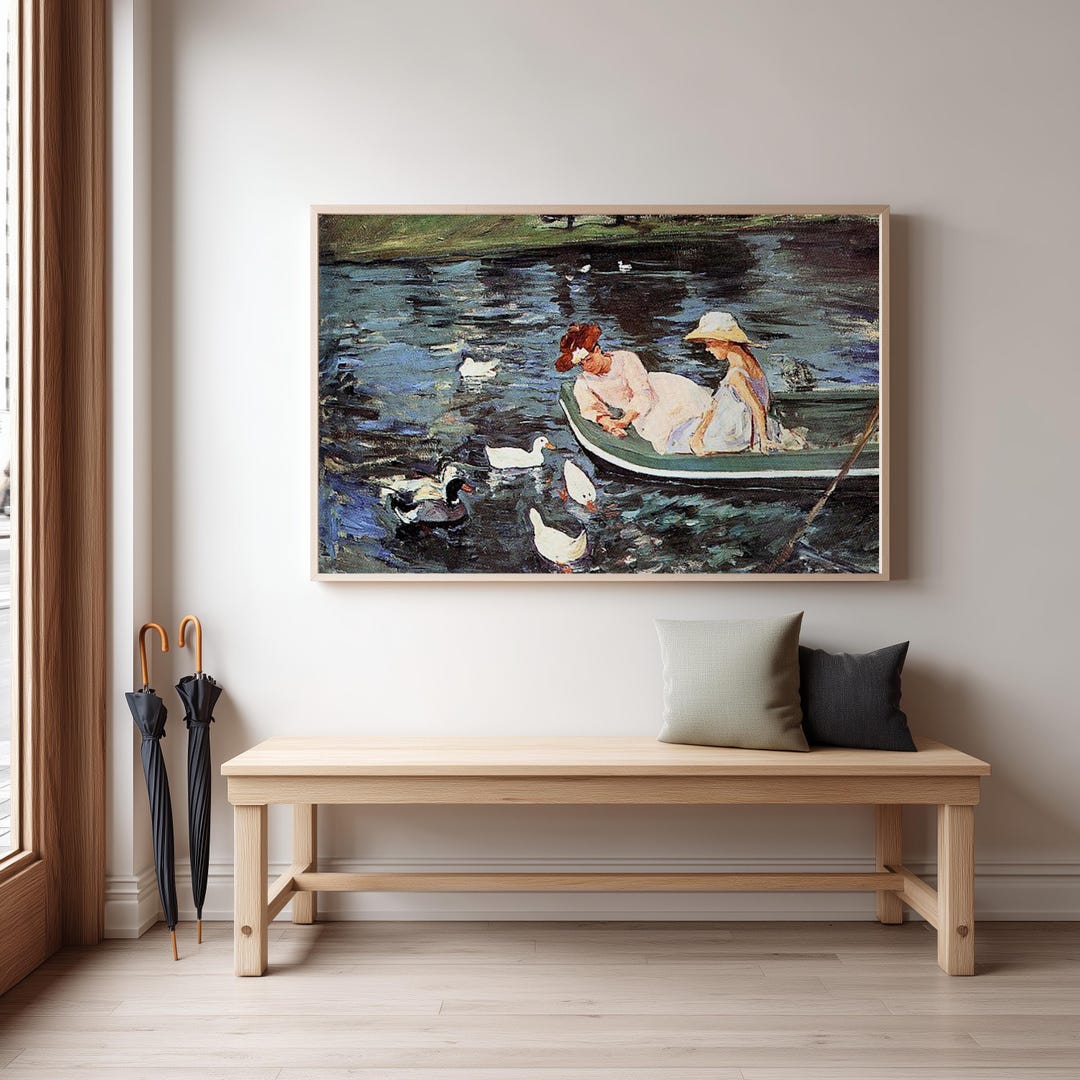 Mary Cassatt Summertime Printable Wall Art, Impressionist Museum Print ...