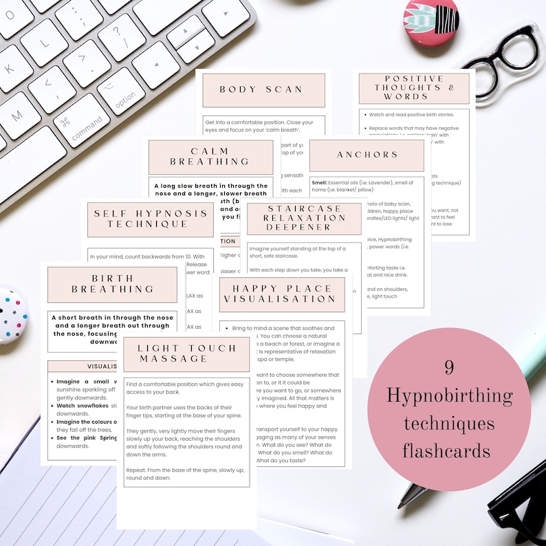 Hypnobirthing Handout Resources for Birth Workers- Affirmations ...