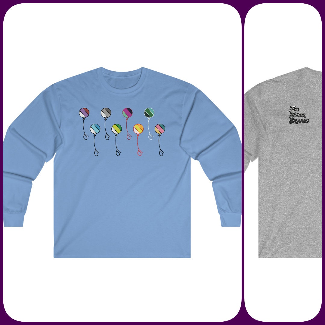 The Tiller Brand lots O Balloons Too Pullover Sweatshirt Quality ...