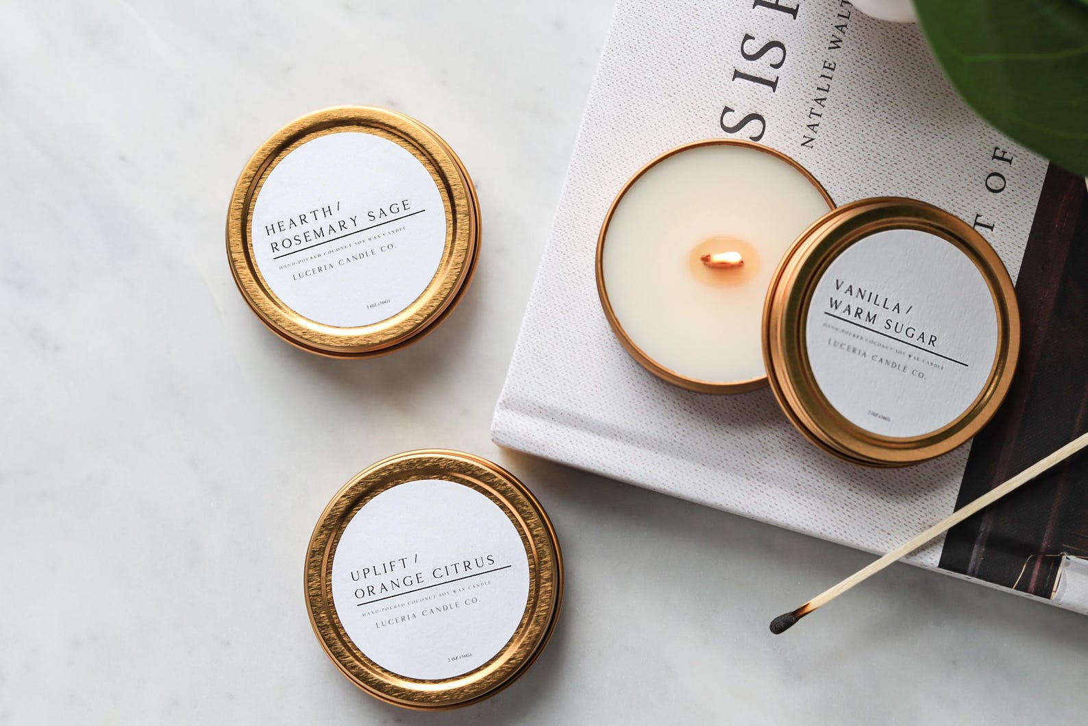 Discovery Set Simple Collection, Gold Tin Candles, Discovery Candles, Sample Gift Sets ...