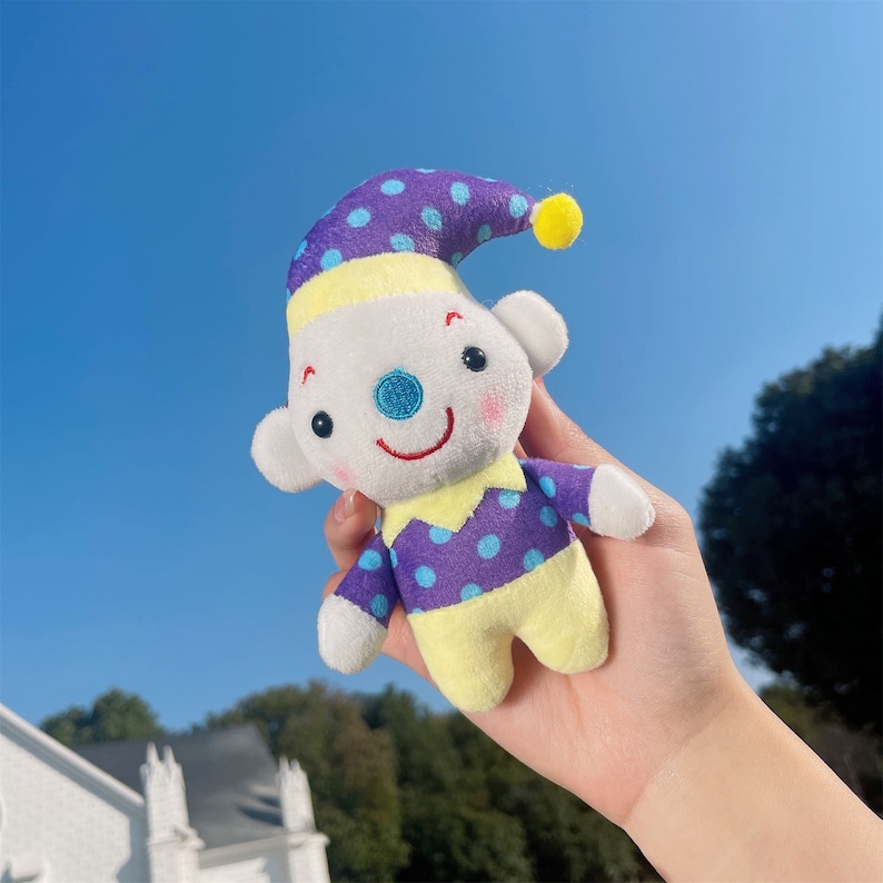 Personalized Clown Creative Plush Toy Keychain Cute and Funny Clown ...