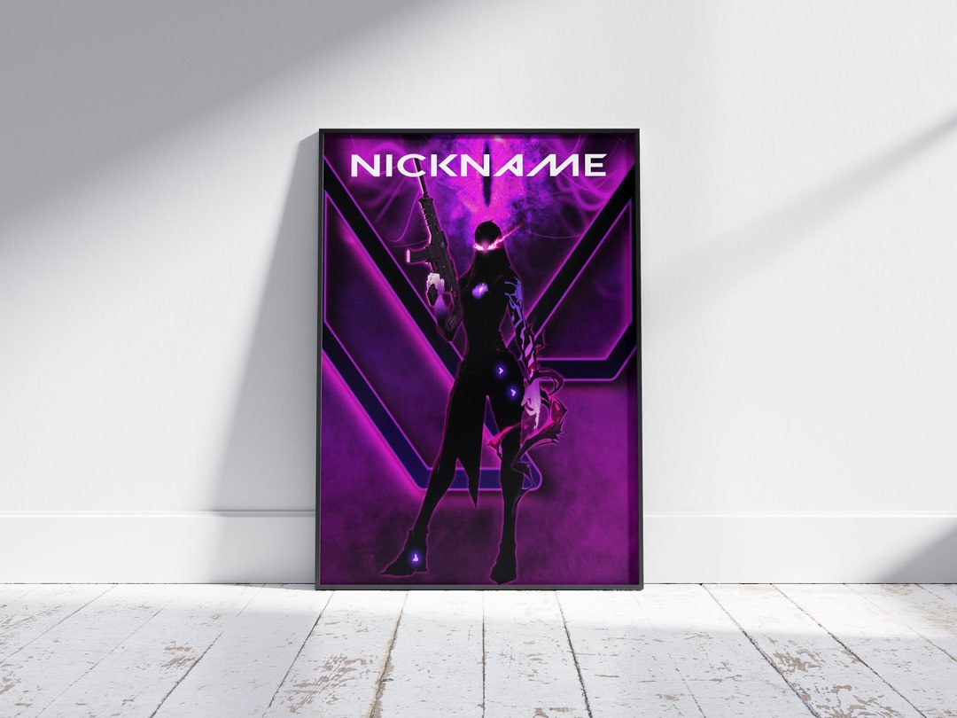 Reyna Poster Valorant Poster Gaming Poster Room Decor Wall Decor Gaming ...