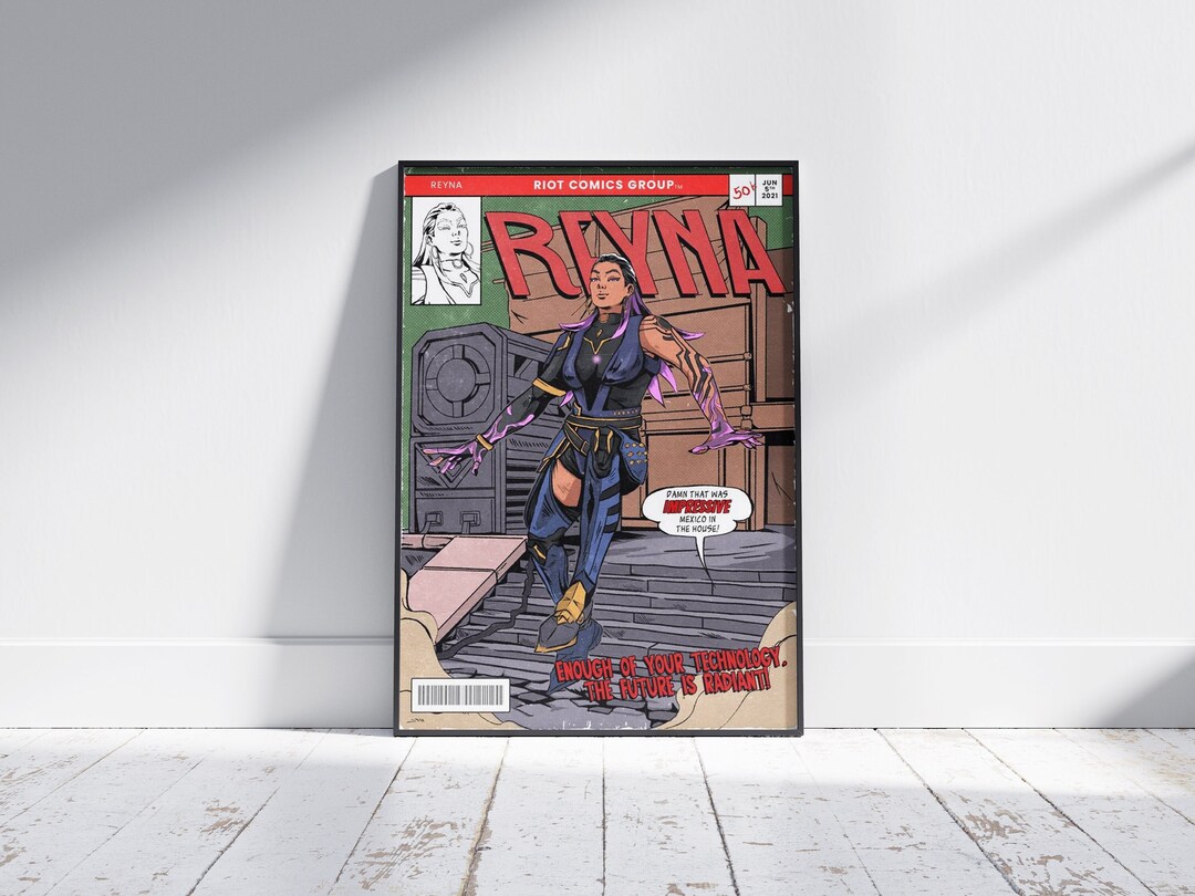 Reyna Poster Valorant Poster Gaming Poster Room Decor Wall Decor Gaming ...