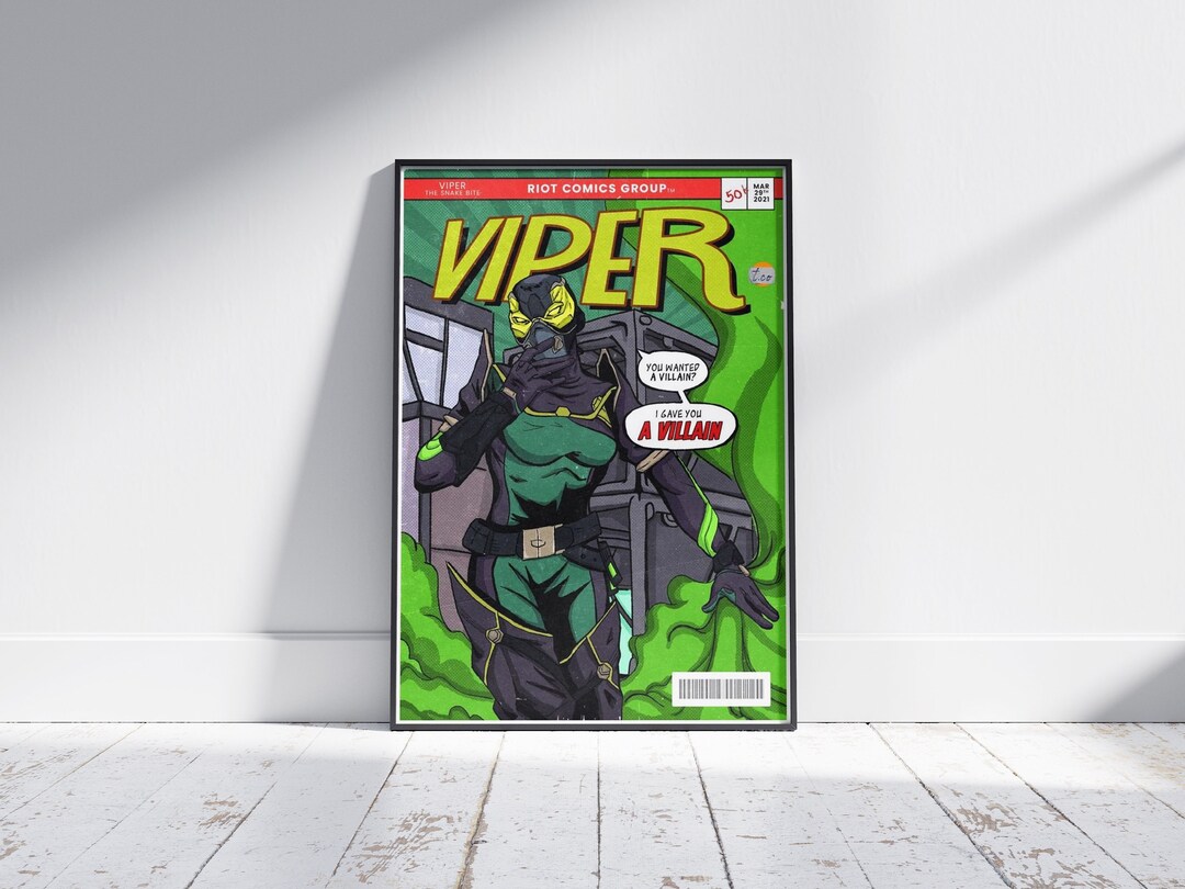 Viper Poster Valorant Poster Gaming Poster Room Decor Wall Decor Gaming ...