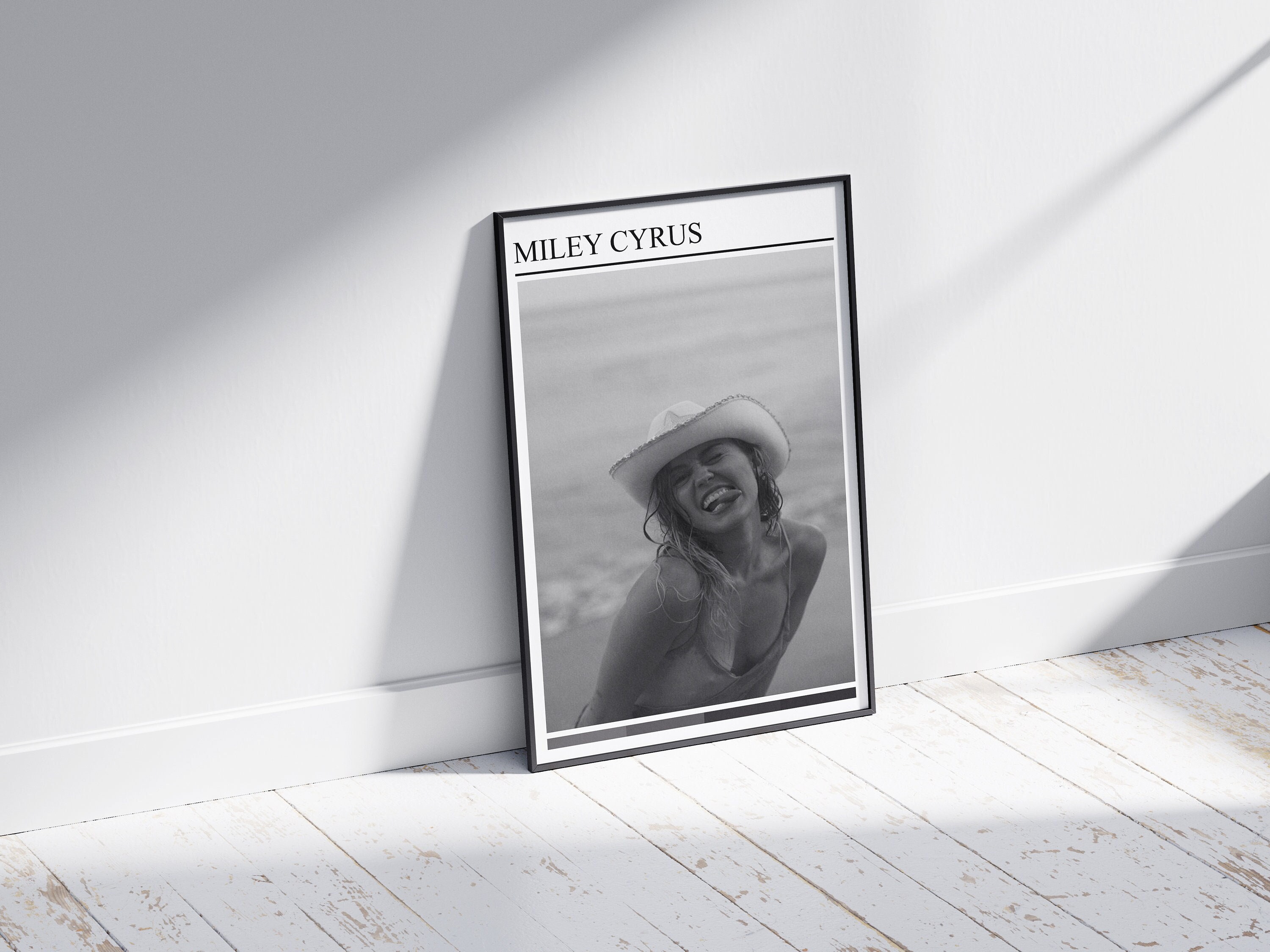 Miley Cyrus Poster Print Wall Decor Room Decor Digital Poster Home ...