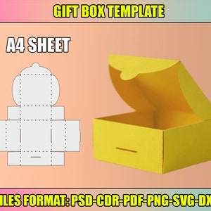 Box Template - Etsy