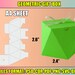 Geometric Box SVG, Geometric Box Template, Favor Box SVG, Candy Box SVG ...