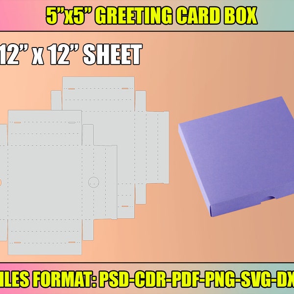 5x5 Box - Etsy