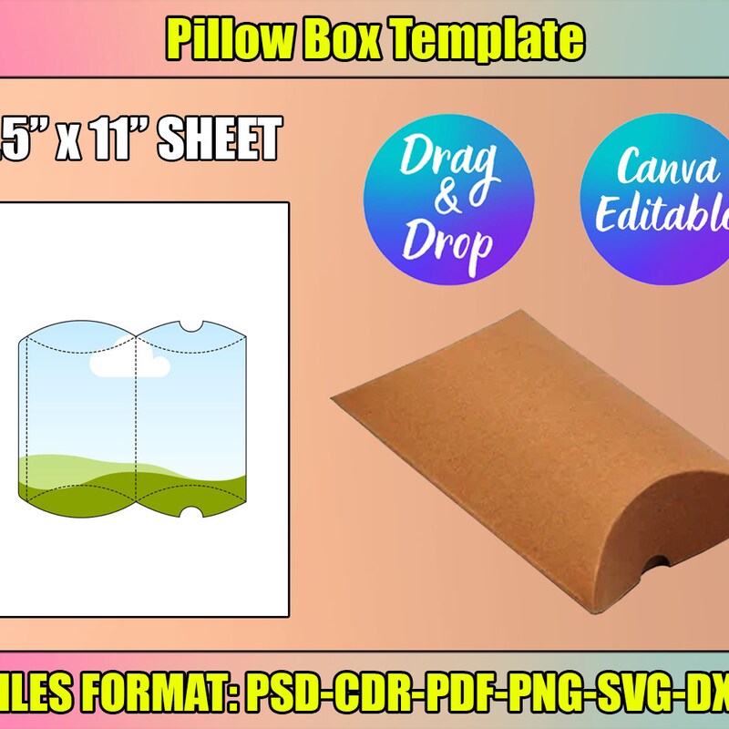 Pillow Box - Etsy