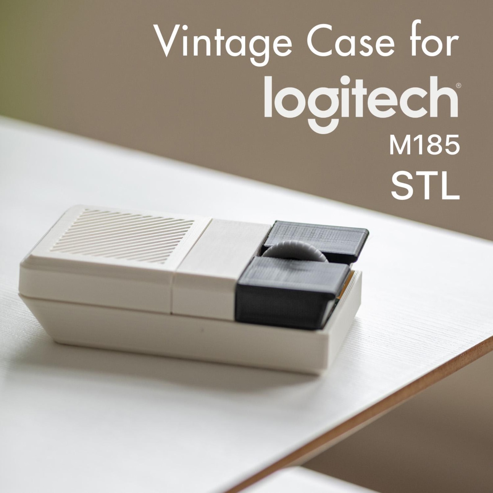 Retro Computer Mouse 3D Print File - Etsy