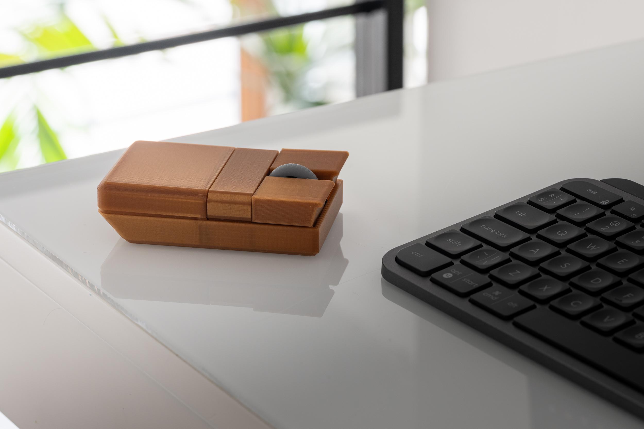 Retro Computer Mouse 3D Print File - Etsy