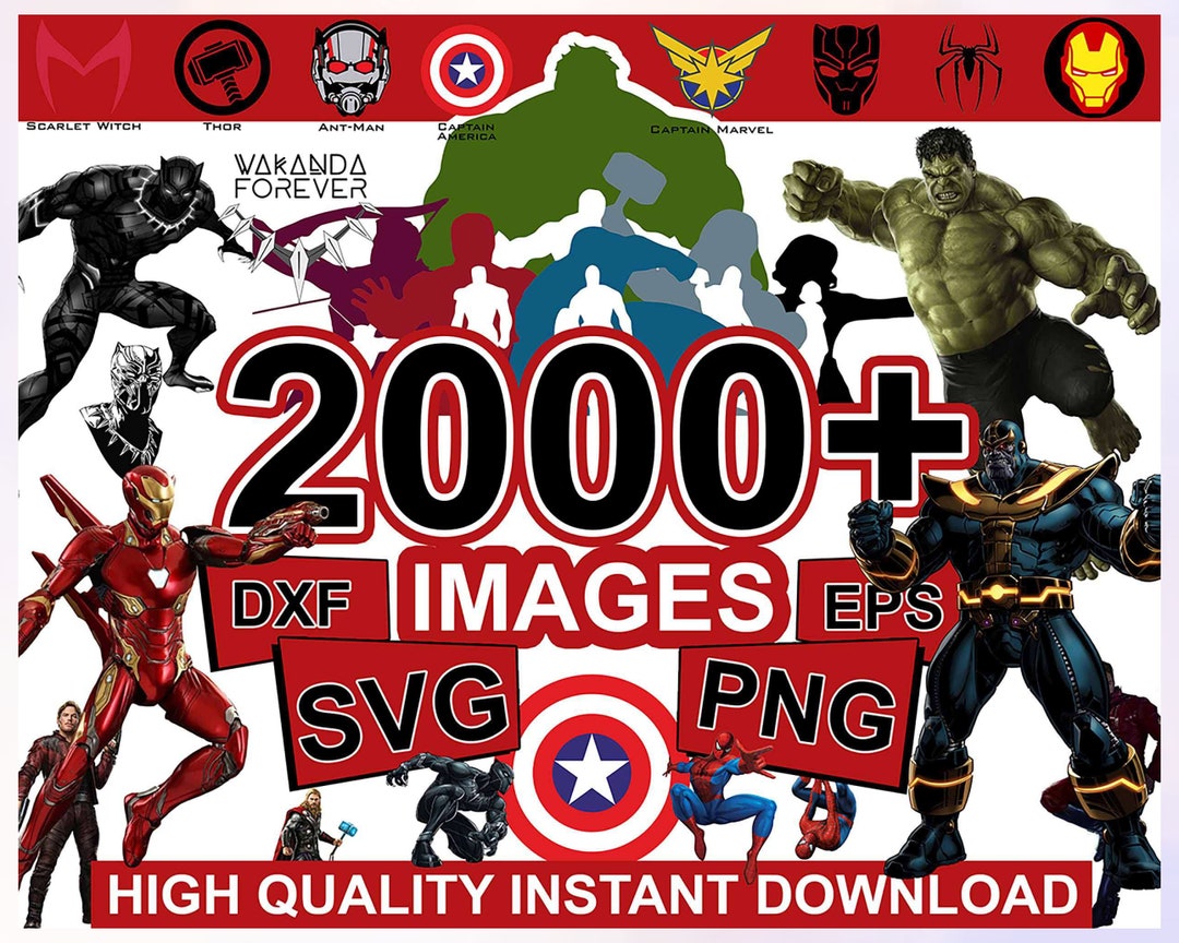 Marvels Svg, Marvel Avengers Svg, Marvels Svg for Cricut, Marvels Png ...
