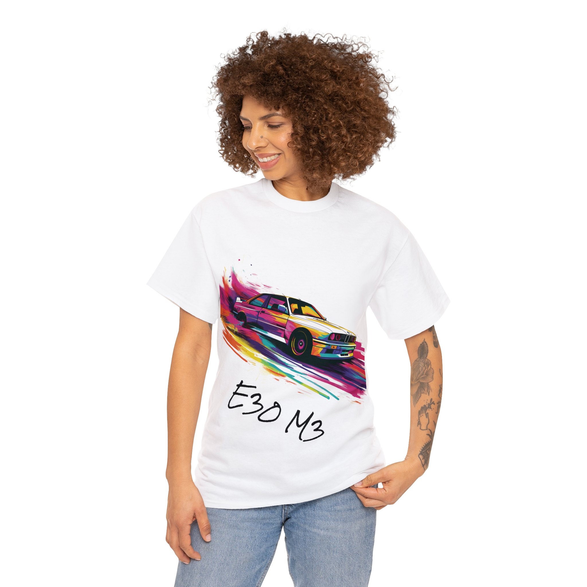 BMW E30 M3 T-shirt, Drift Car Tee, Automotive Enthusiast Gift - Etsy
