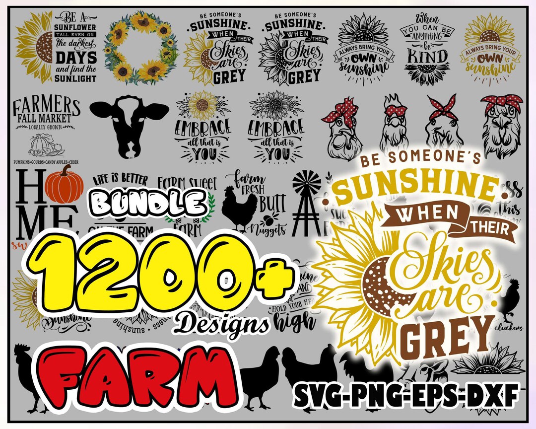 Farm SVG Bundle. Farmhouse Quotes SVG, Farm Quotes Svg, Home Decor Svg ...