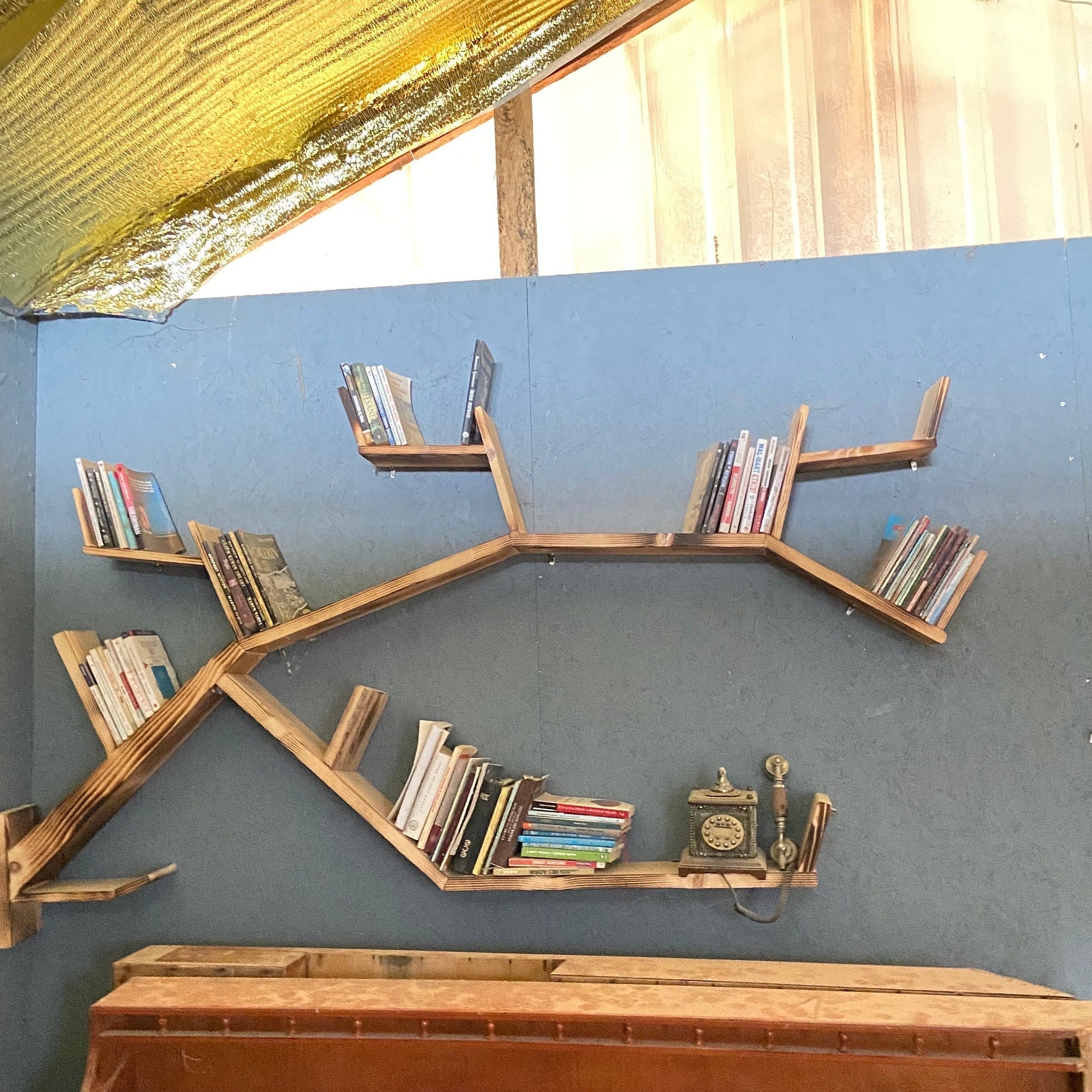 Tree Desing Bookshelf ,tree Branch Bookshelf,desing Library,style ...