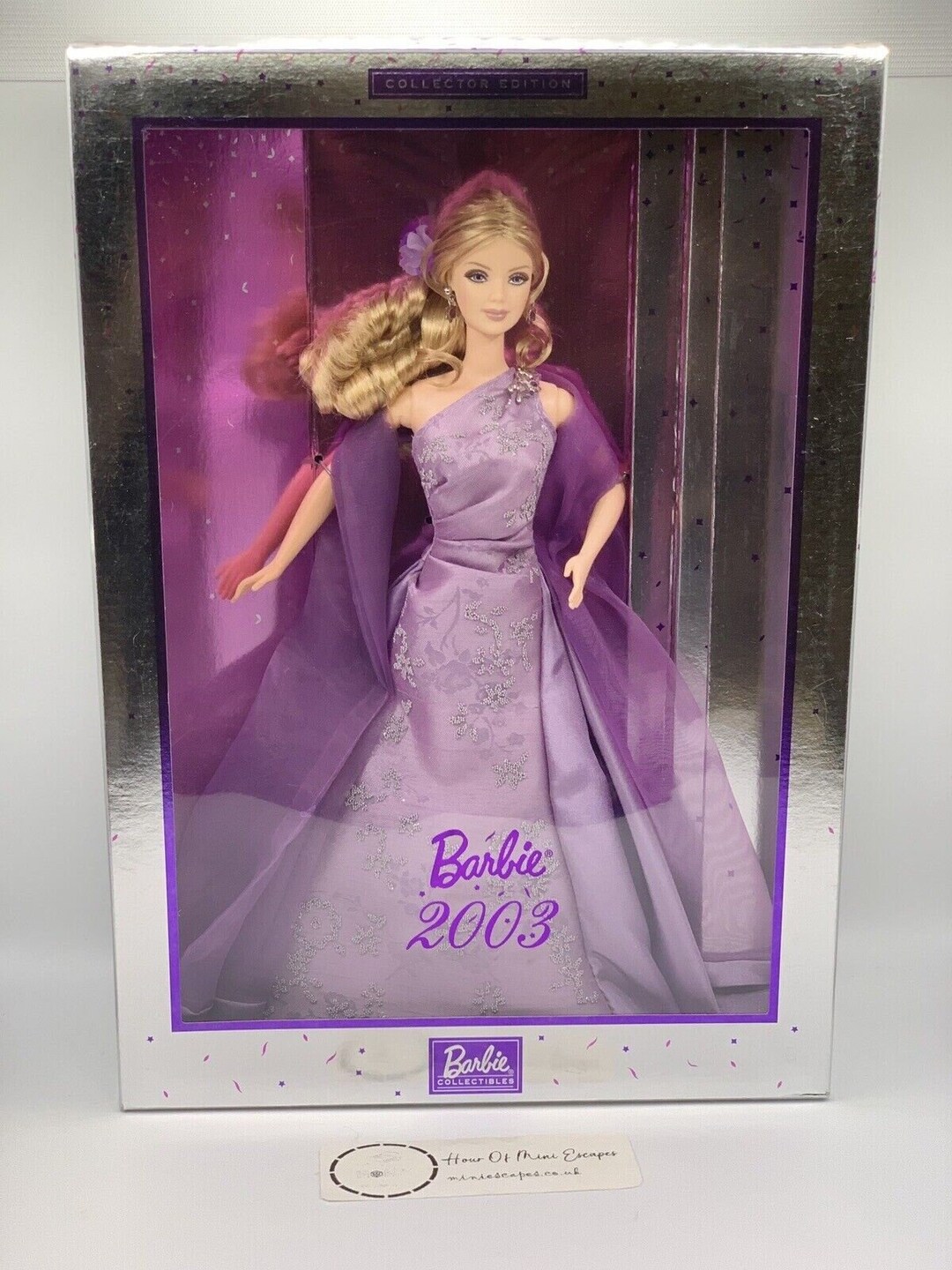 2003 Barbie Lavender Gown Doll Special Occasion B0144 Collector Edition ...
