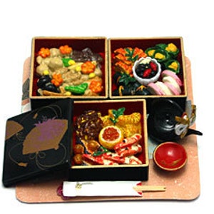 2004 RE-MENT Petit Sample Series Washoku Biyori Single Sets (sealed/opened) Vintage Dollhouse ...