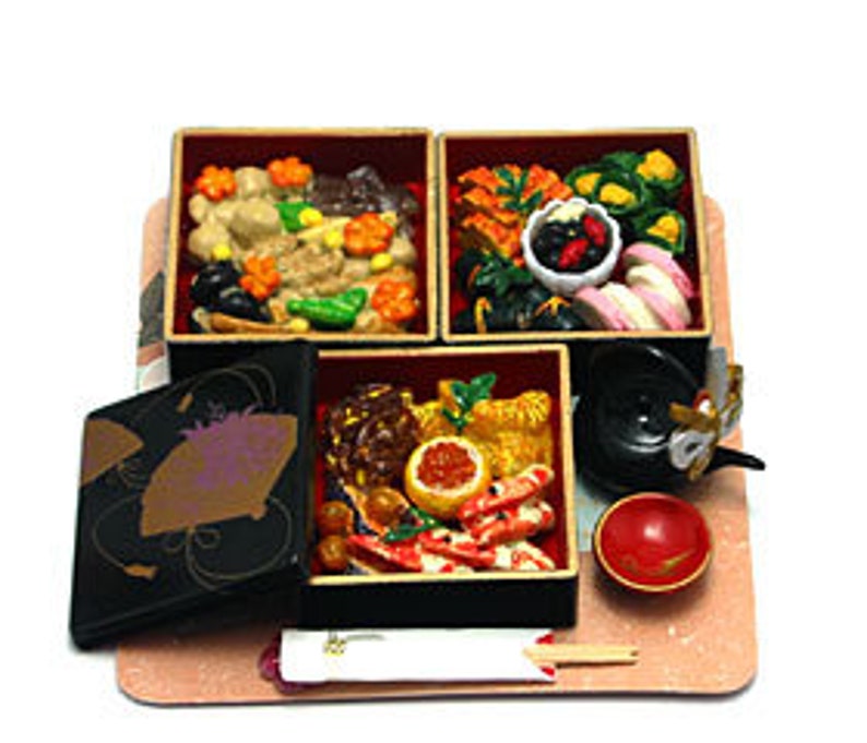 2004 RE-MENT Petit Sample Series Washoku Biyori Single Sets (sealed/opened) Vintage Dollhouse ...