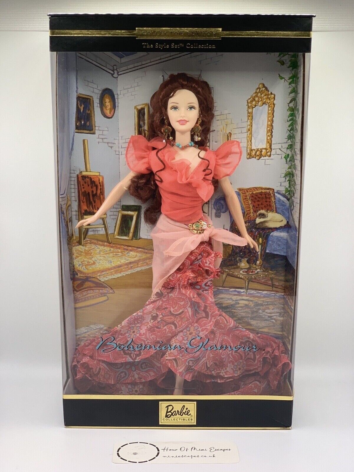 2003 Barbie Bohemian Glamour Style Set Doll B2512 Collector Edition NRFB Vintage Dolls Barbies ...