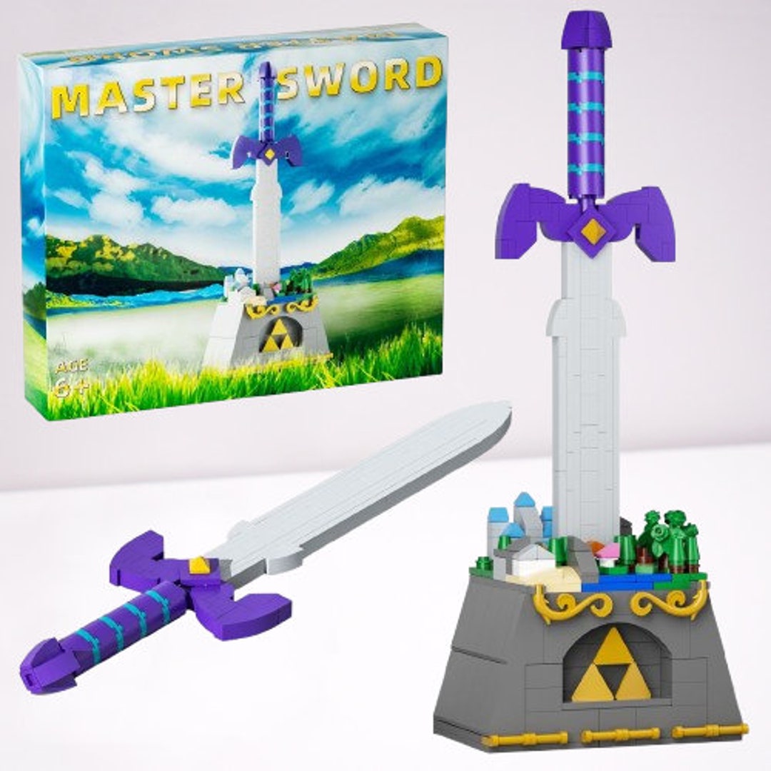 Legend of Zelda: Master Sword Buildable Playset • Free P&P - Etsy