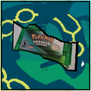 Custom Pokémon (rayquaza Emerald) Nintendo Gameboy Advance SP With Brand New IPS V3 Fitted ...